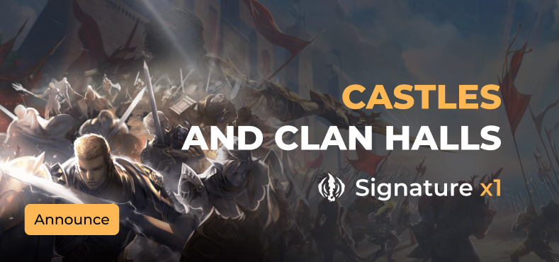 Clan Halls and Castle Sieges